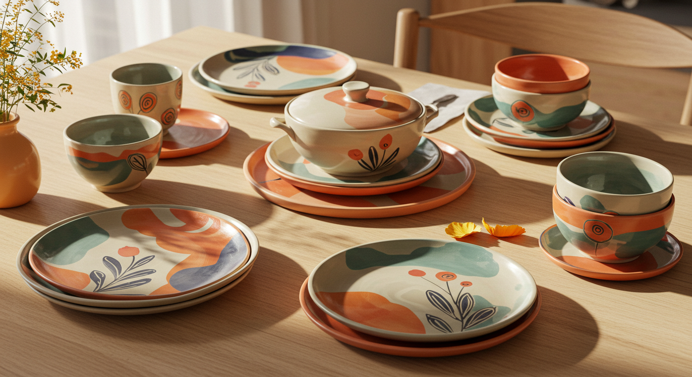 Vaisselles En Faïence : L'artisanat Au Cœur De La Déco Moderne